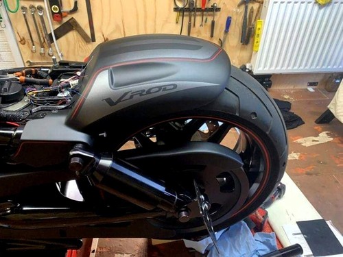 Harley Davidson V rod Night Rod Special Custom Rear Fender Heckfender ...