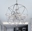 Modern Crystal Chrome Chandelier Dining Room Light Orb Ball ...