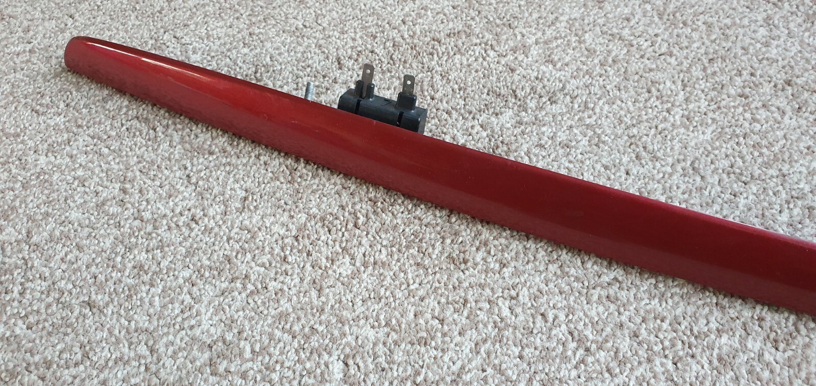 Mercedes SLK R170 Tailgate Boot Handle Trim Moulding Met Red | eBay UK