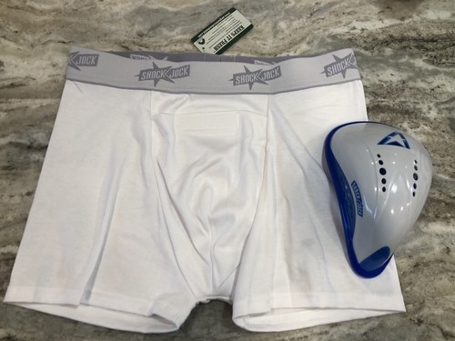 New All-Star Men's Shock Jock Boxer Briefs Underwear with Hard Cup ...