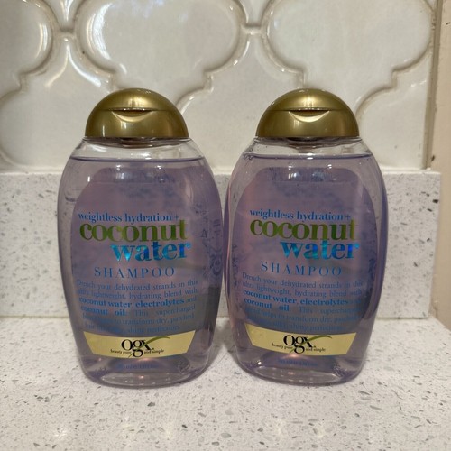 OGX Weightless Hydration + Coconut Water Shampoo 13 fl oz Each New Lot ...