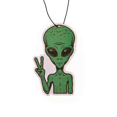 Alien Air Freshener Car Room Office Decoration UFO ET Outer Space Solar ...