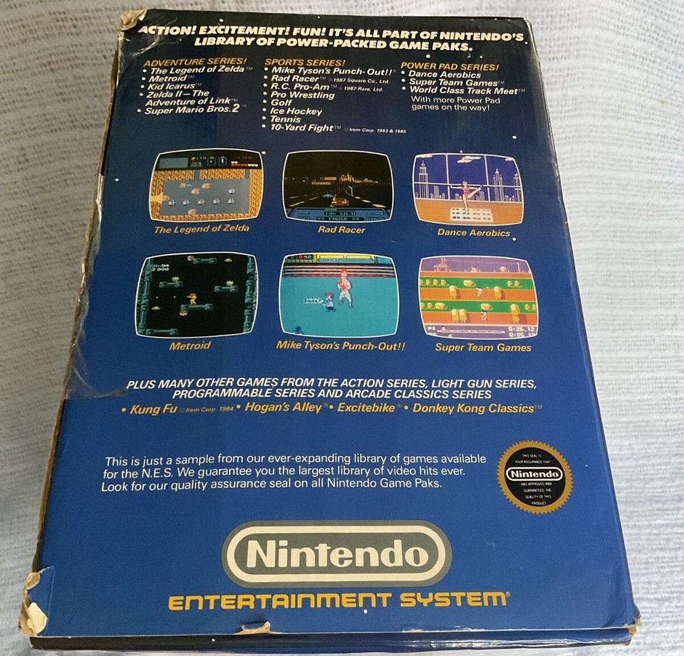 NES Power Set Nintendo Entertainment System CIB Excellent Time To ...