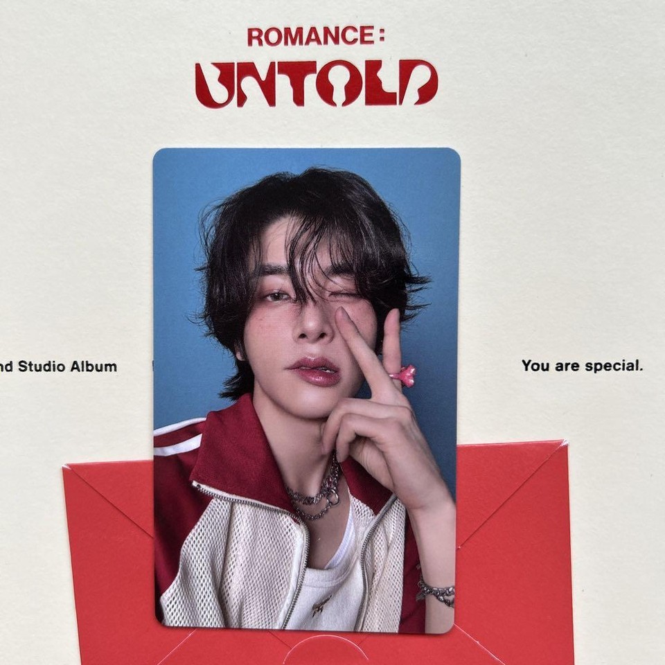 ENHYPEN JAKE ROMANCE : UNTOLD Normal INCEPTIO ver. Official Photocard ...