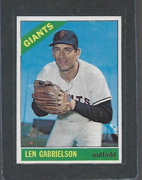 1966 Topps Baseball #395 Len Gabrielson EXMT 03951 | eBay