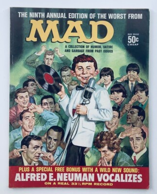 Mad Magazine 1966 9th Ed. of The Worst From Mad 2.0 Good No Label | eBay