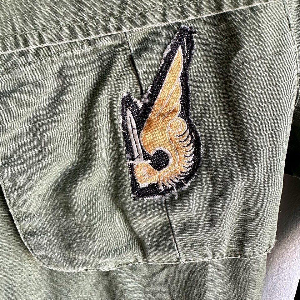Vietnam War Named Patched Tropical Jacket 173rd Airborne MACV ...