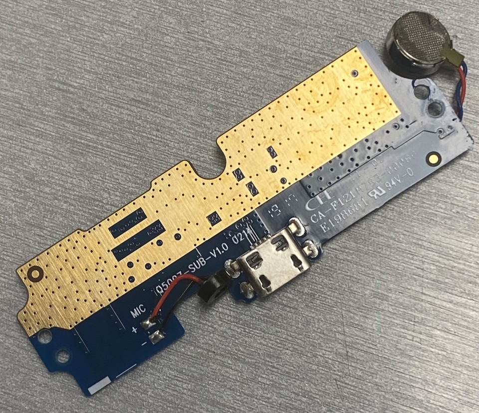 U683 UMX Unimax U683CL Original Charge Port Mic Buzzer New Replace ...