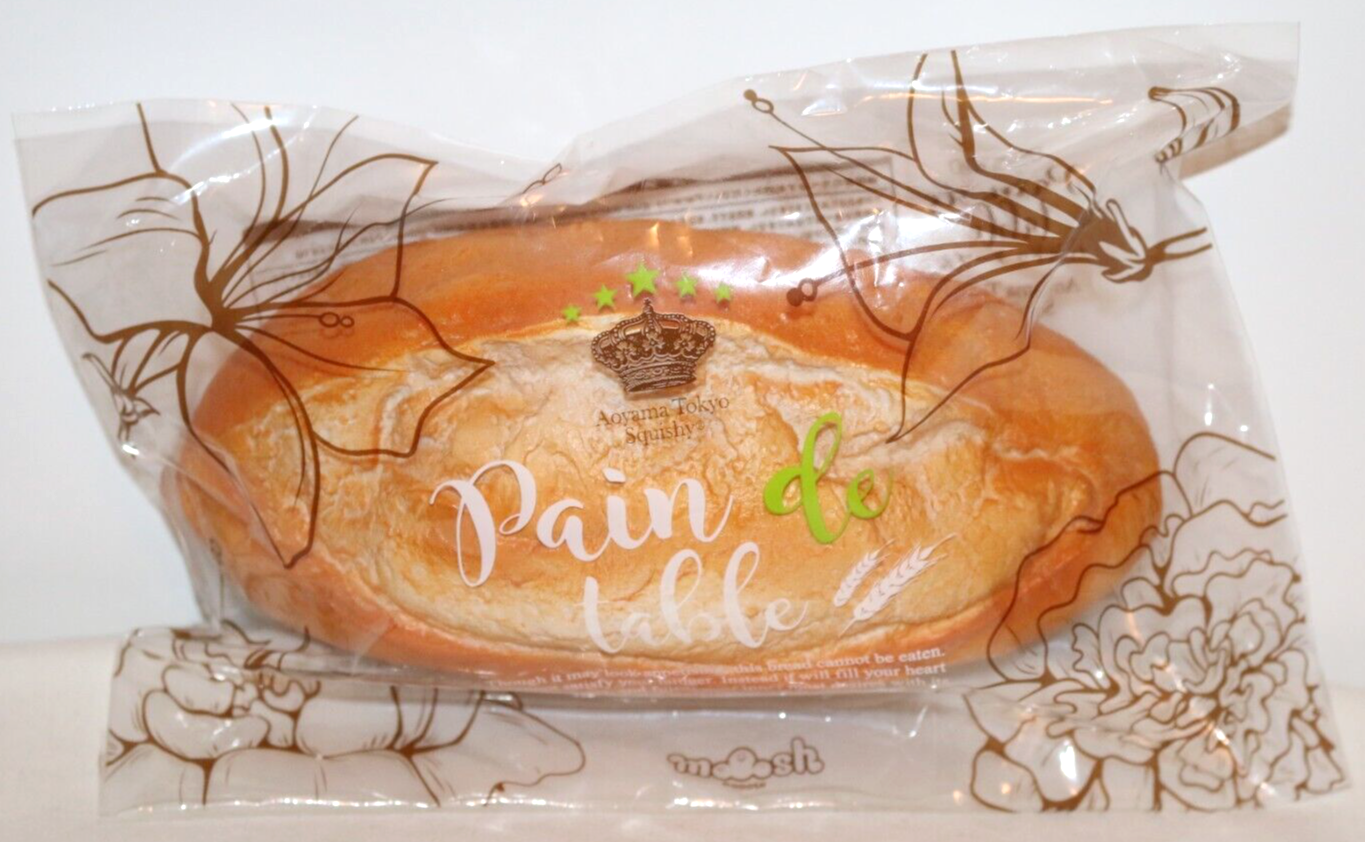 NEW VINTAGE IBLOOM LARGE PAIN DE TABLE BREAD SCENTED SQUISHY SQUISHIES ...