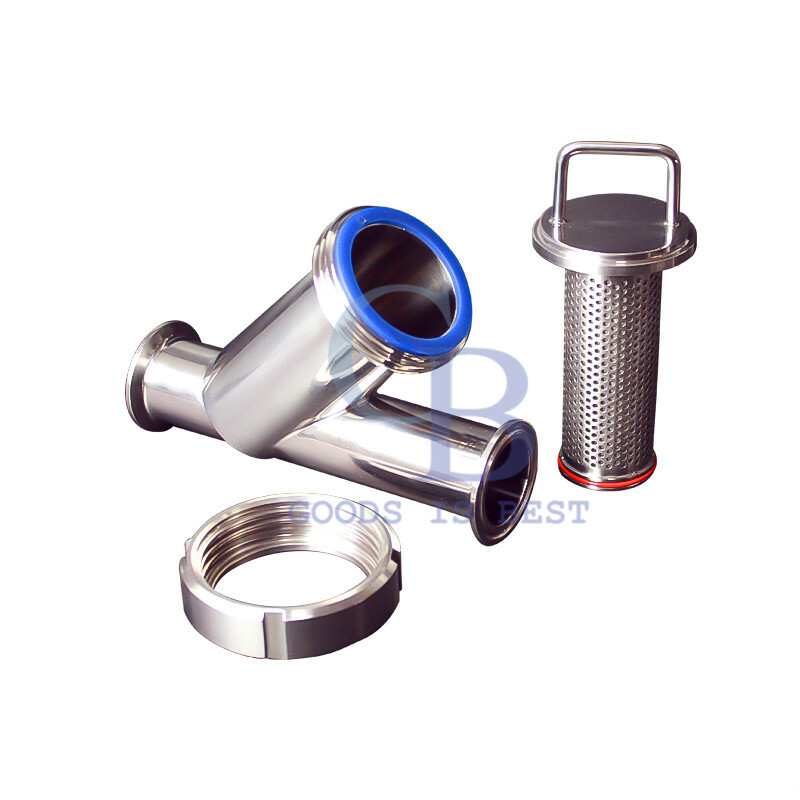 1-3/4" Sanitary Pipe Filter Stainless Steel 304 Inline Y Strainer ...