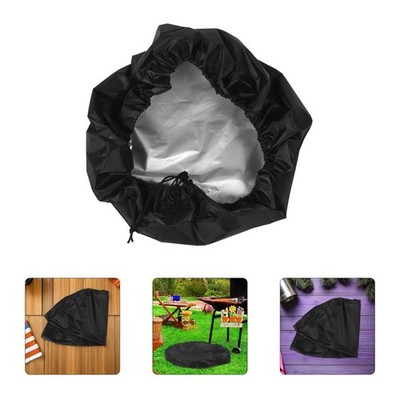 Outdoor Bbq Grill Cover - Round Cover For Charcoal Kettle Grill Bonfire ...