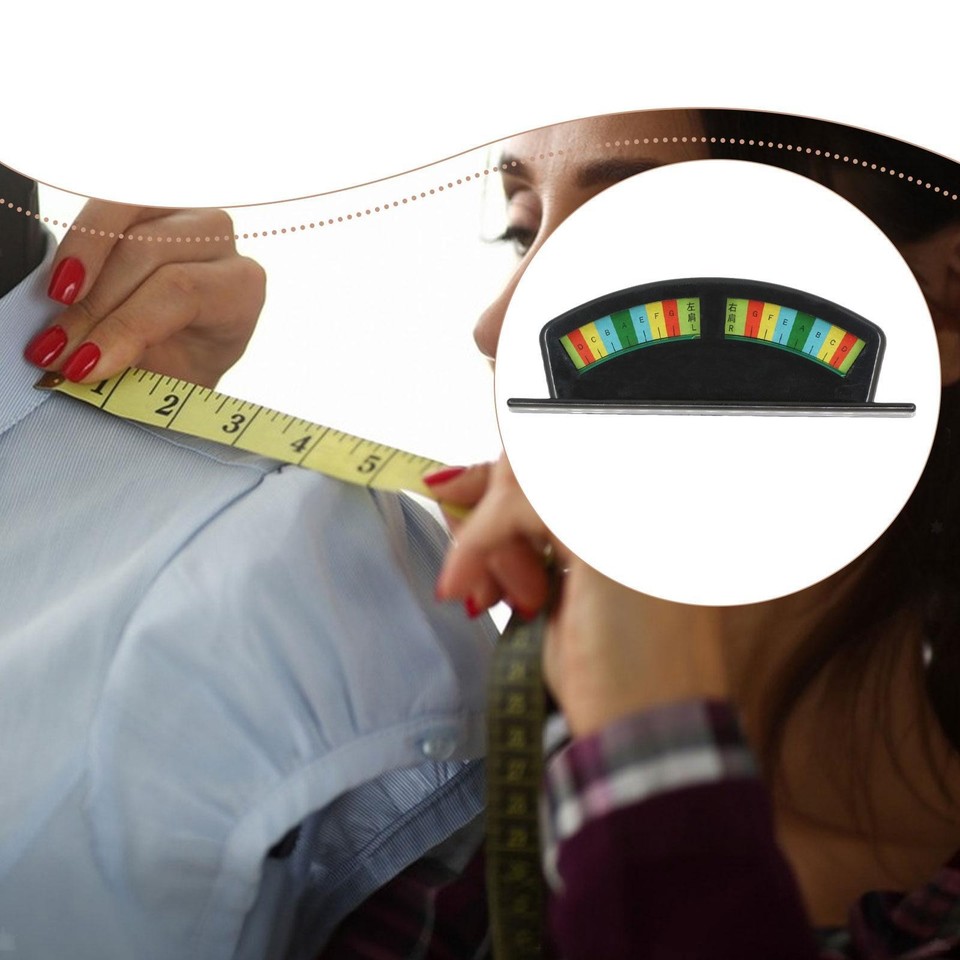 Orthopedic Angle Ruler Easy Use for Men Women Clothing Shoulder Angle ...
