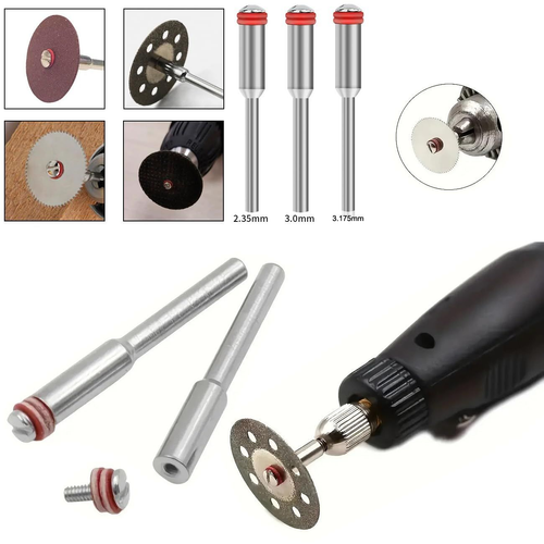 30 Pack Diamond Cutting Wheel Mounting Mandrel Replacement Cut Off ...