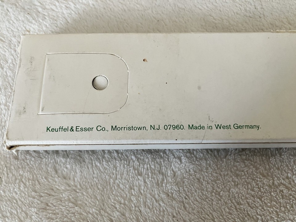 Vintage K & E Drafting Machine Scale 60 0628 Style 23 Orig Box 18” | eBay