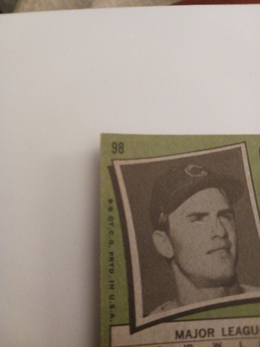 1971 Topps Baseball Card JOE DECKER ROOKIE #98 CHICAGO CUBS EX | eBay