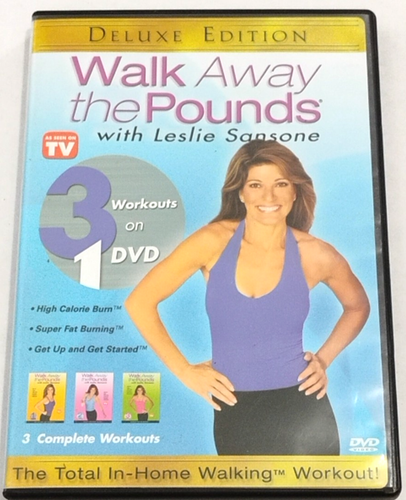 Walk Away the Pounds DVD Workout Fitness Exercise Leslie Sansone ...