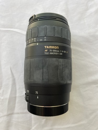 Tamron AF Tele-Macro 75-300mm 1:4-5.6 LD Camera Lens for Canon with ...