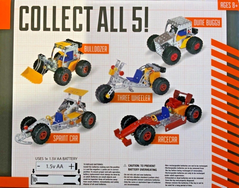 CONSTRUCTORS MOTORIZED CONSTRUCTION KIT BUILDABLE TOY | eBay