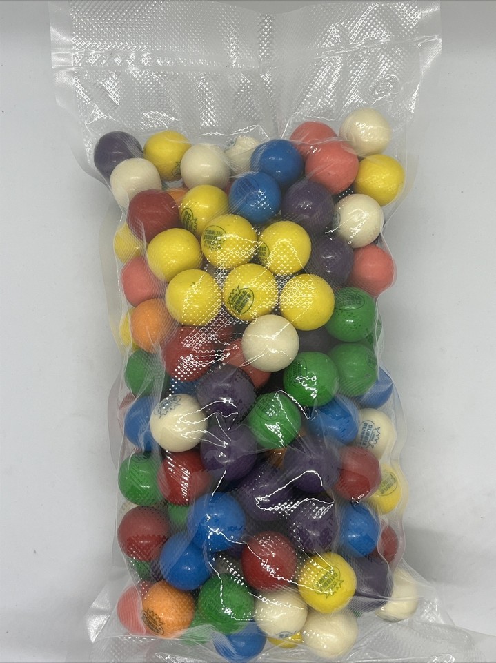 1 Lb pound of Assorted Flavor 1" Gumballs Bulk Vending machine Dubble ...