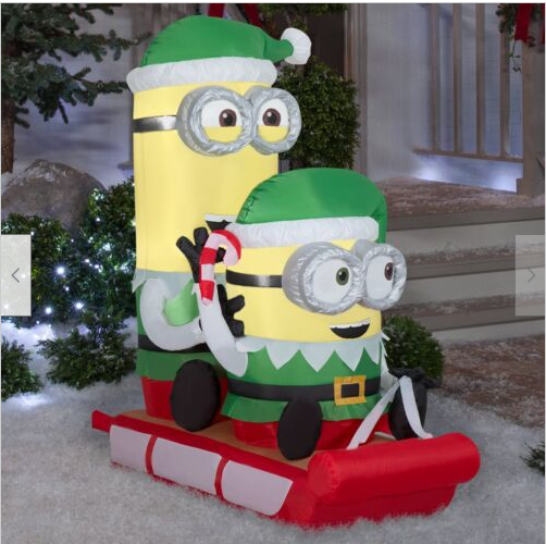 Minion Christmas Tree Inflatable