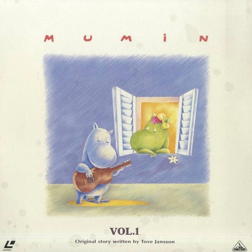 Moomin Vol. 1 Laserdisc LD 1969 Japan Anime Tove Jansson BELL-285 Rare ...