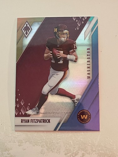 2021 Panini Phoenix Color Burst Ryan Fitzpatrick Washington Commanders ...