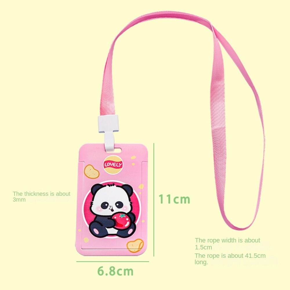 ABS Plastic Card Holder Printing Anti Loss Hard Card Sleeve ID ...