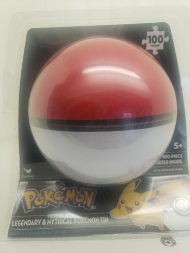 Legendary And Mythical Pokemon Tin 100-Piece Puzzle Cardinal | eBay