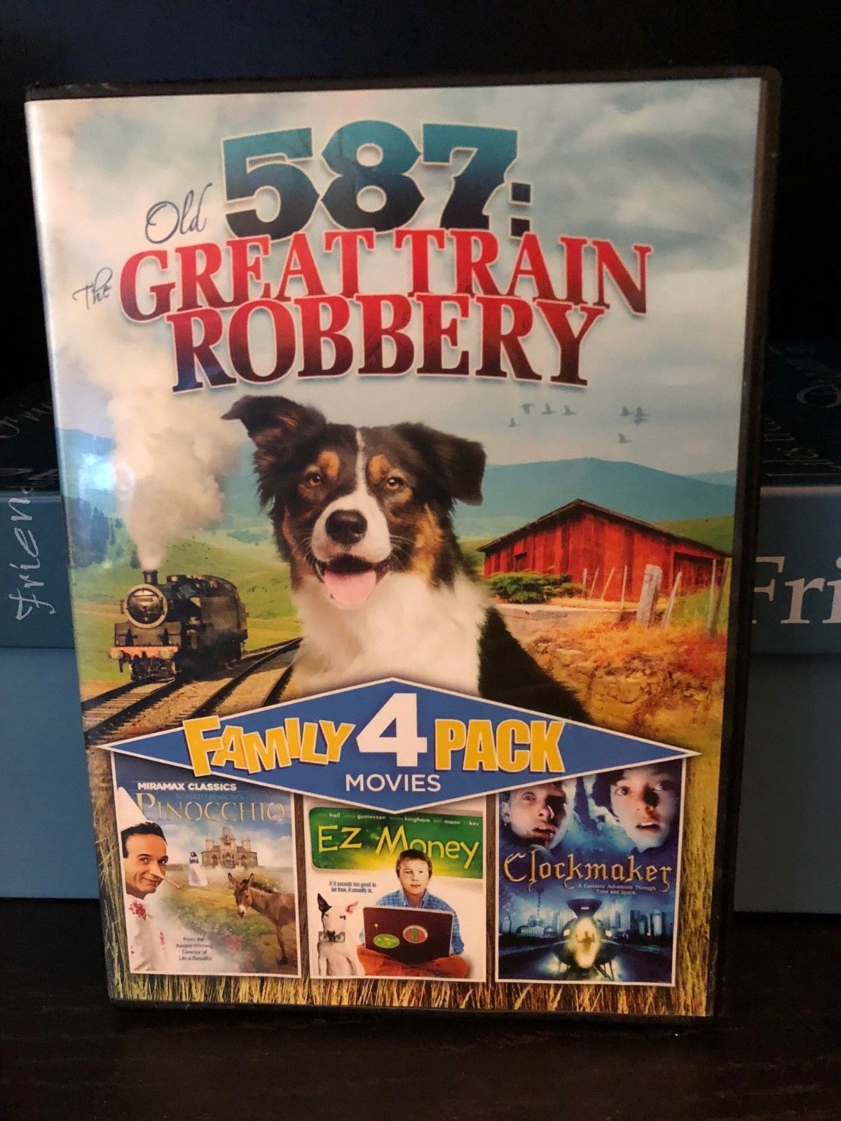 4movie DVD PINOCCHIO Old 587 Great Train Robbery EZ MONEY,CLOCKMAKER ...