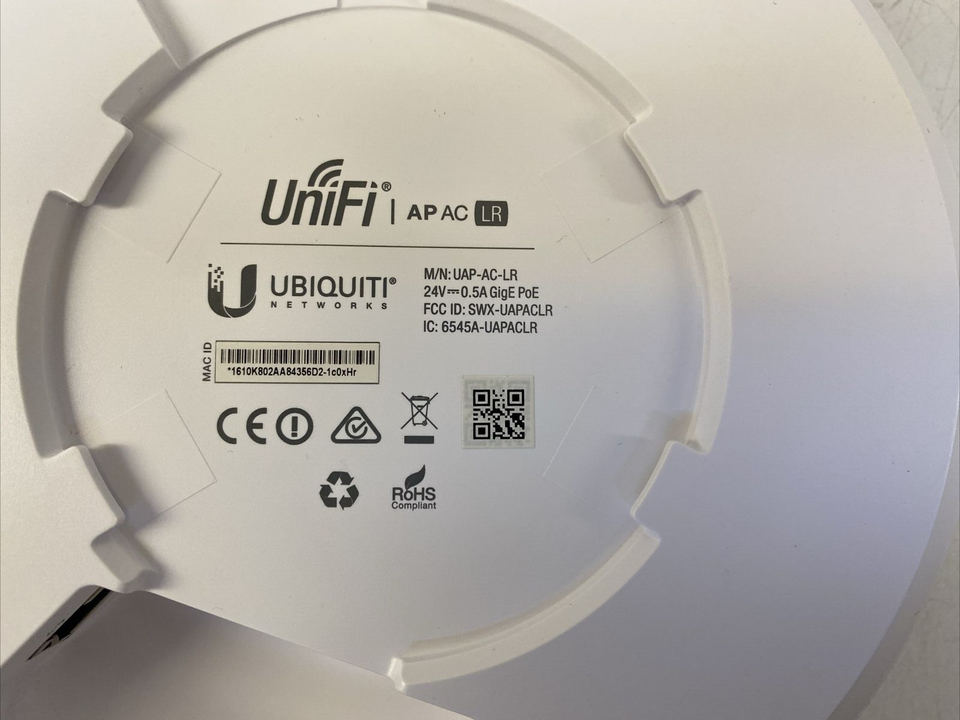 Ubiquiti Unifi UAP-AC-LR Access Point w/Mounting Bracket *TESTED* | eBay