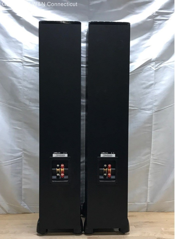 Polk Audio TSi300 Floor Standing Tower Speakers Pair Black | eBay