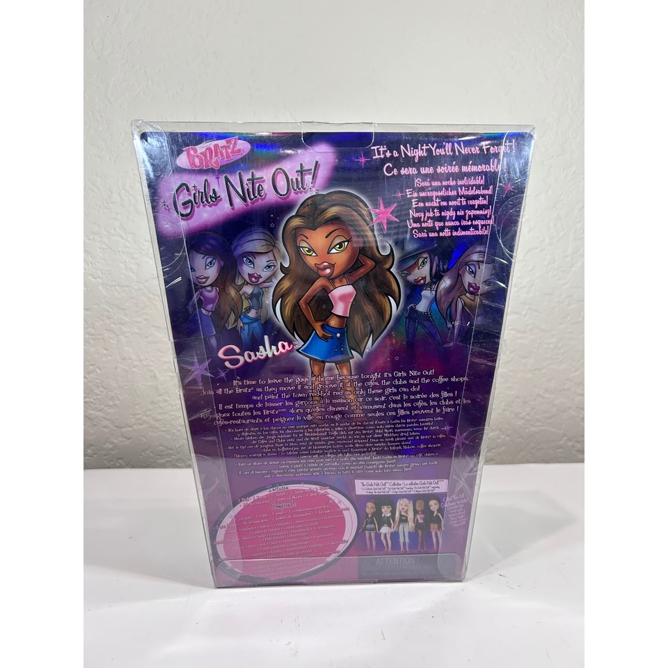 Bratz Girls Nite Out! Sasha Doll 21st Anniversary Edition New In Box | eBay