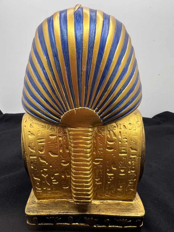 Egyptian King Tut Tutankhamun Bust Statue Figure | eBay