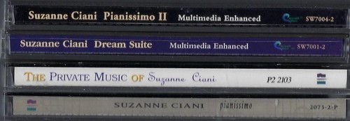 * Lot 4 CD Suzanne Ciani: Pianissimo I & II, Dream Suite, Private Music ...
