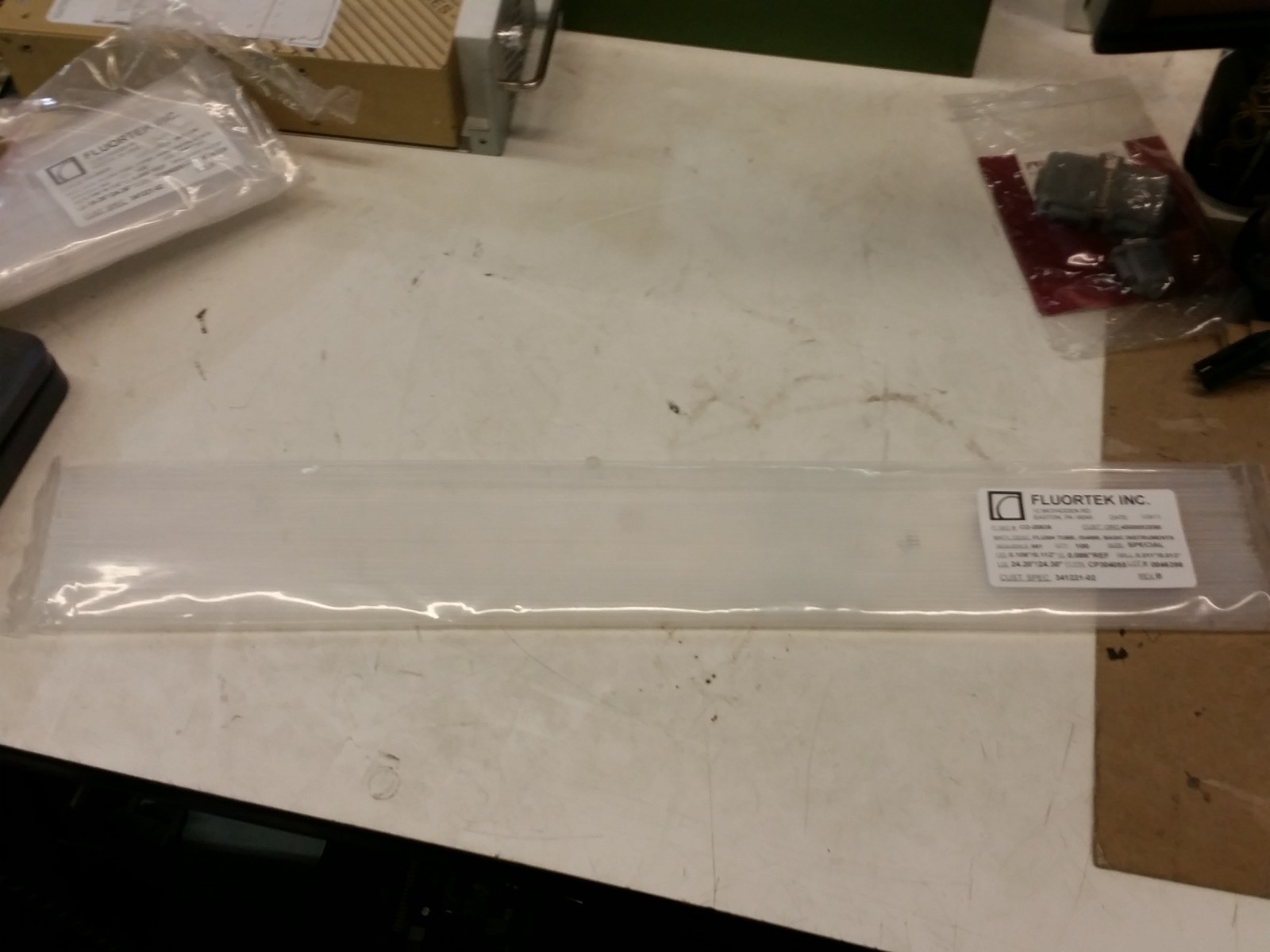 Lot of 100 Fluortek PTFE Fluoroplastic Teflon Flush Tube IS4000 24 ...