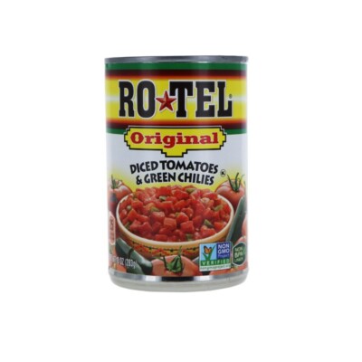 Rotel Original Diced Tomatoes and Green Chilies Can - 10oz | eBay