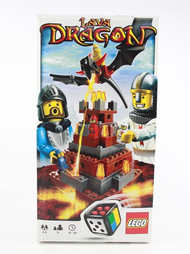 LEGO Lava Dragon 3838 Complete with Instructions | eBay Australia