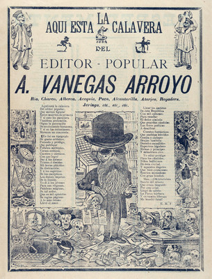 18x24"Poster Decor.Room design art print.Calavera Catrina poem.Mexico ...