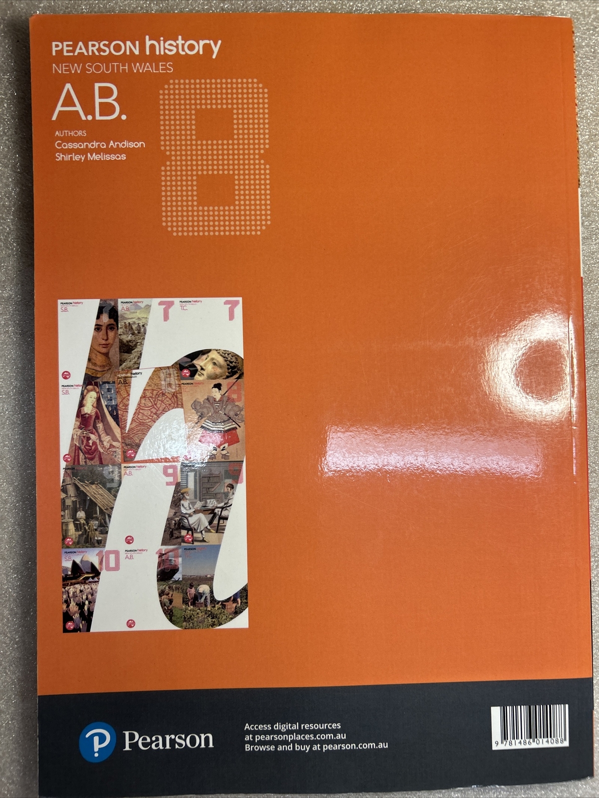 Pearson History New South Wales 8 Activity Book by Shirley Melissas ...