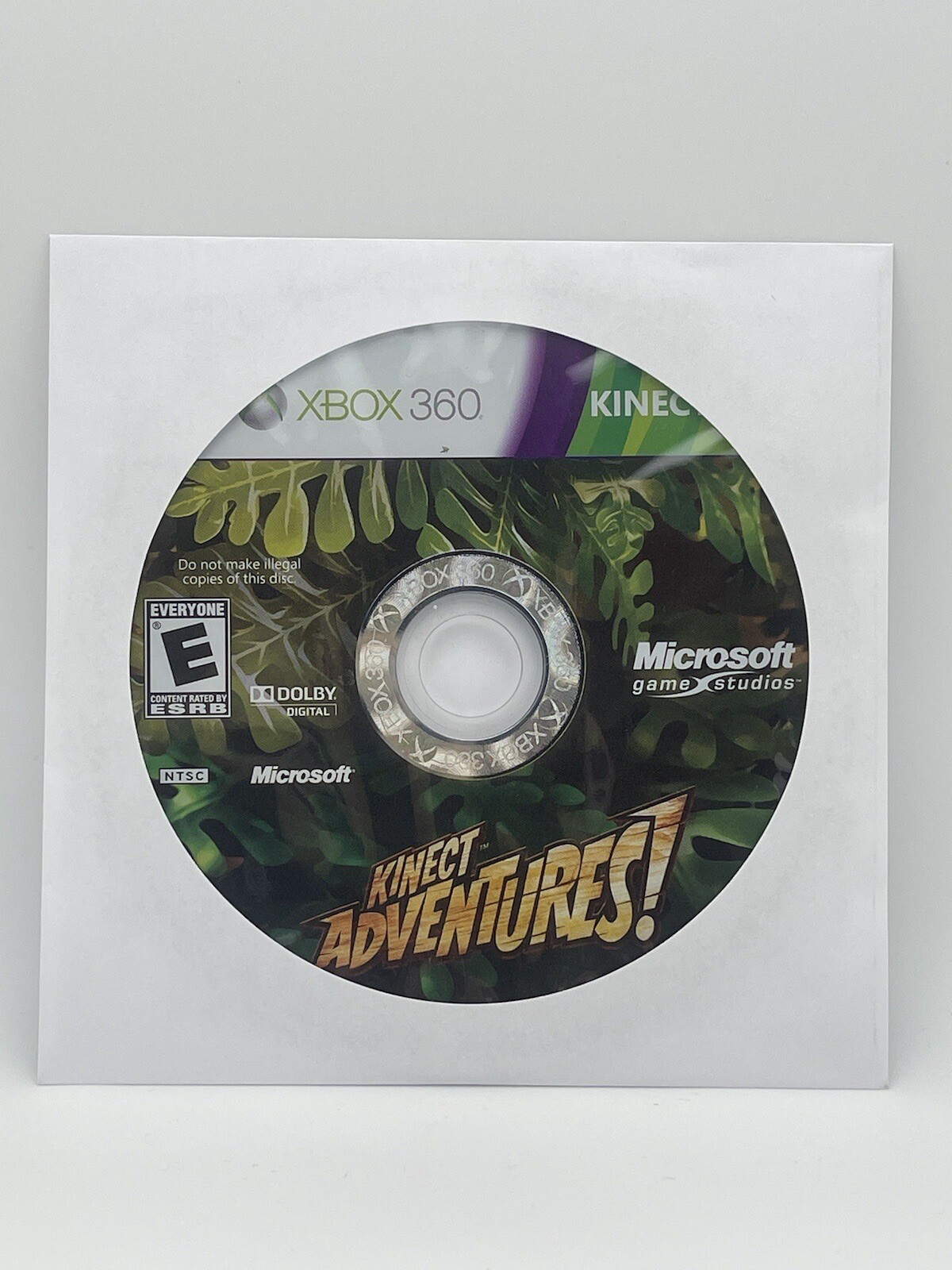 Kinect Adventures Xbox 360 Video Game Disc Only | eBay