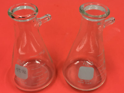 Pyrex - No. 5340 - Erlenmeyer Filter Flask - 250ml - LOT OF (2) | eBay