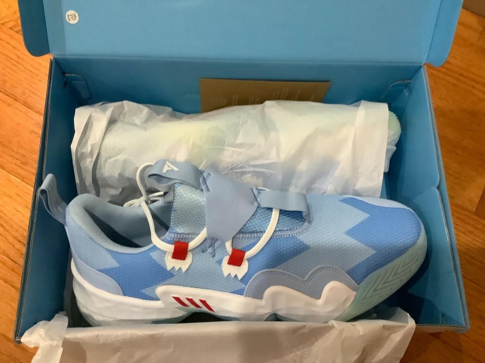 adidas Trae Young 1 ICEE Ice Trey Men's Basketball Shoe Blue red white ...