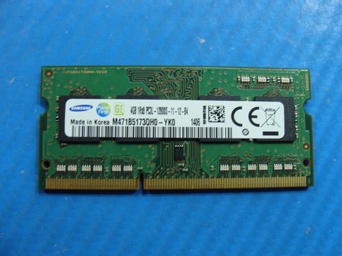 Toshiba E45t-A4100 Samsung Memory RAM 4GB 1Rx8 PC3L-12800S M471B5173QH0 ...