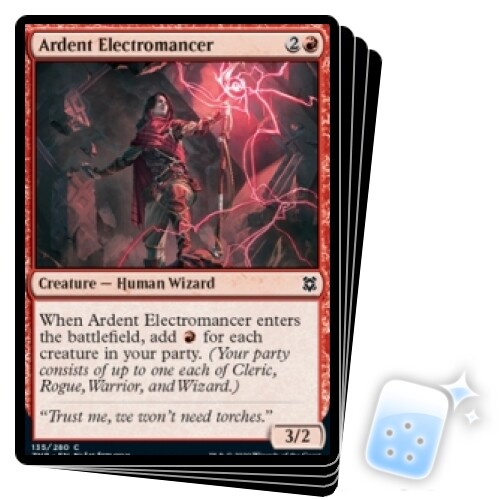 ARDENT ELECTROMANCER X4 Zendikar Rising ZNR Magic MTG MINT CARD | eBay