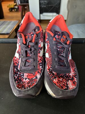 New Balance WL501FCB Floral Print Burgundy Lifestyle Sneakers Women's ...