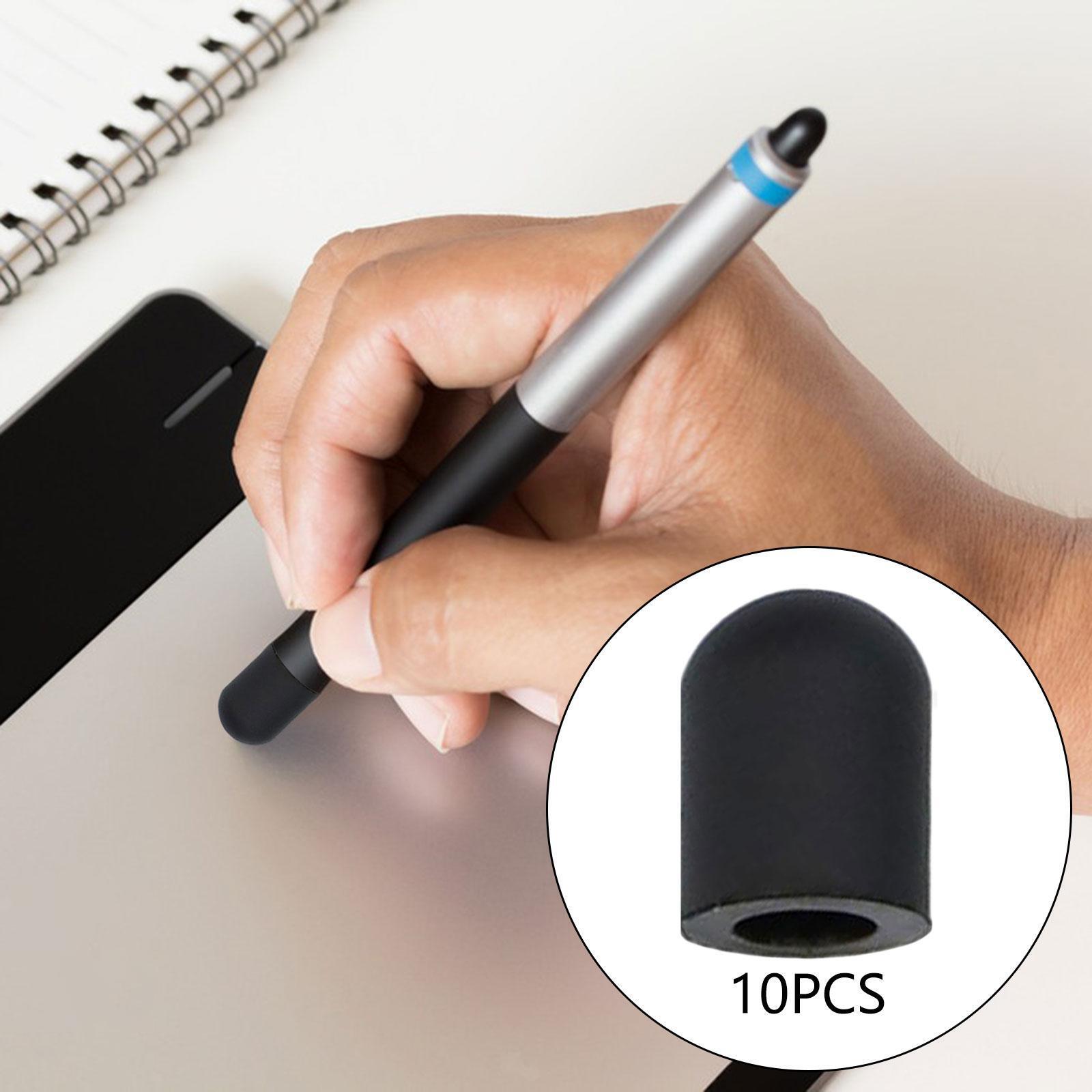 10 Pieces Capacitive Stylus Pens Tips Replaceable Soft Touchscreen Pen ...