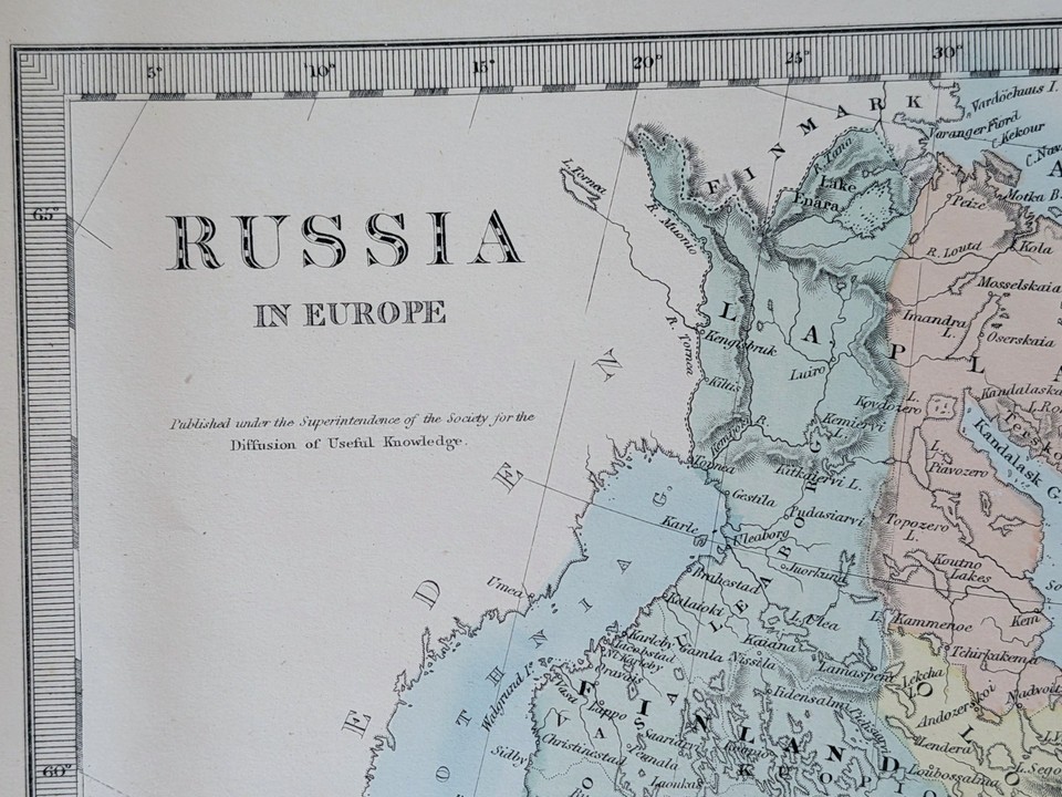 Russia In Europe Map Finland Poland Ukraine Crimea Black Sea Baltic ...