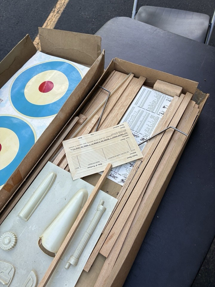 Sterling Se5a Balsa R/c Model Airplane Kit | eBay Australia