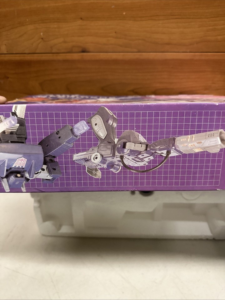 transformers g1 original vintage gray shockwave galactic man radio ...