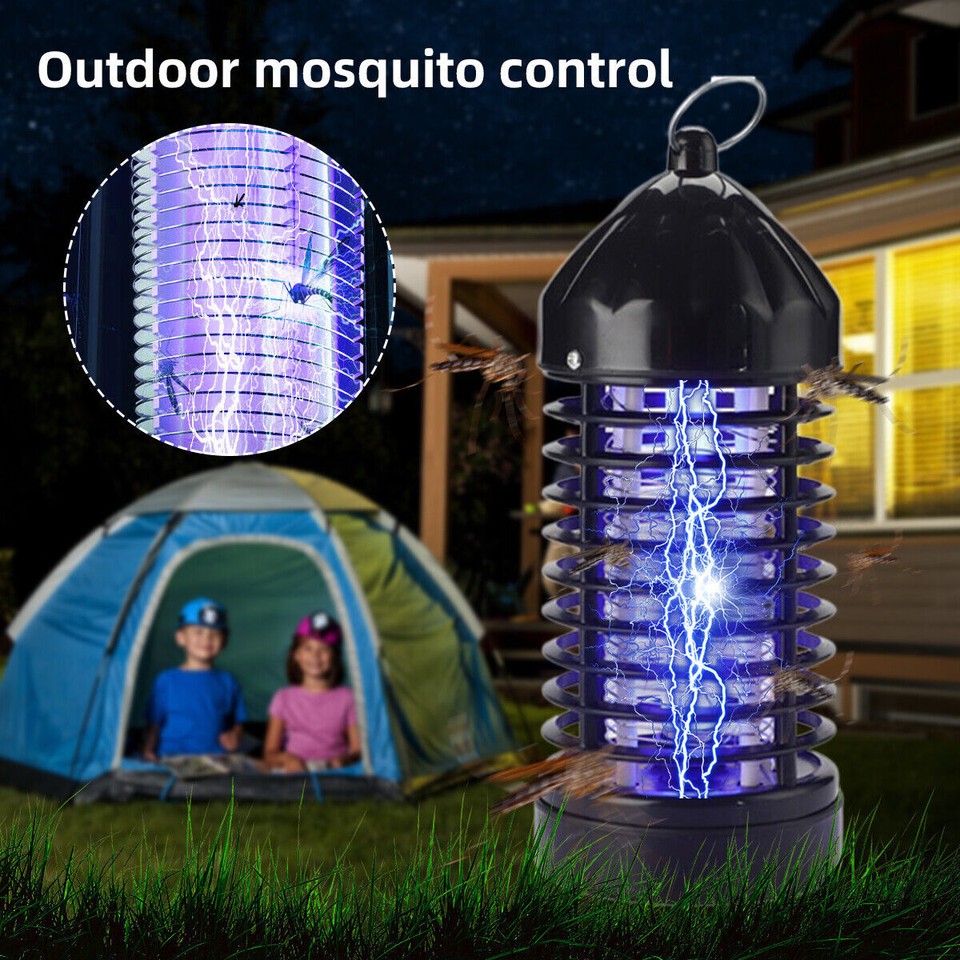 Electric Mosquito Insect Killer Zapper LED Light Fly Bug Trap Pest ...
